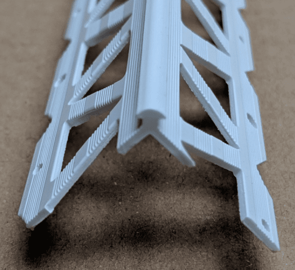 Box x25 WEMICO PVC Corner Render Bead 2mm x 2 5m White