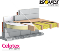 Isover Spacesaver 44 Loft Roll 150mm x1160mm x8 05m 9 34m