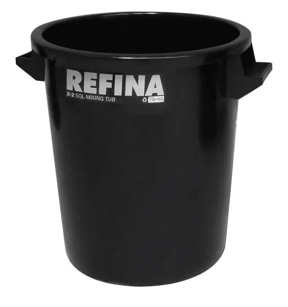 Refina Black X-2 Mixing Tub 50 litre