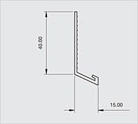 Renderplas B15 15mm PVC Bellcast Bead White