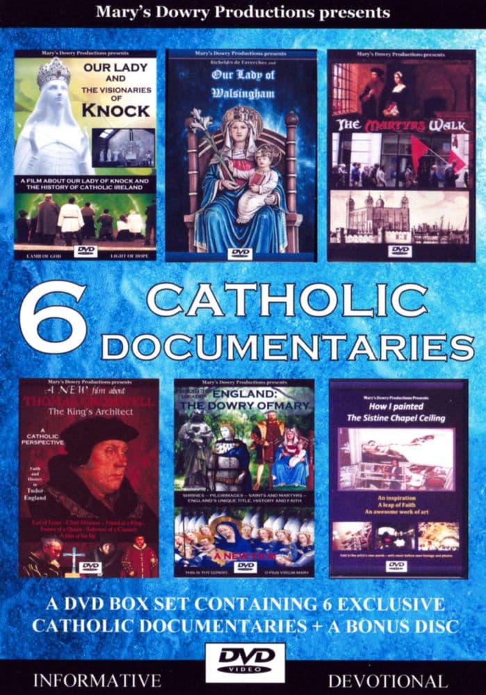 6 Catholic Documentaries 6 DVDs