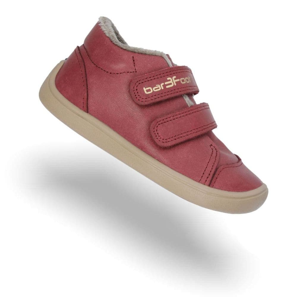 3f Bar3foot Elf Step Tex Winter - Burgundy