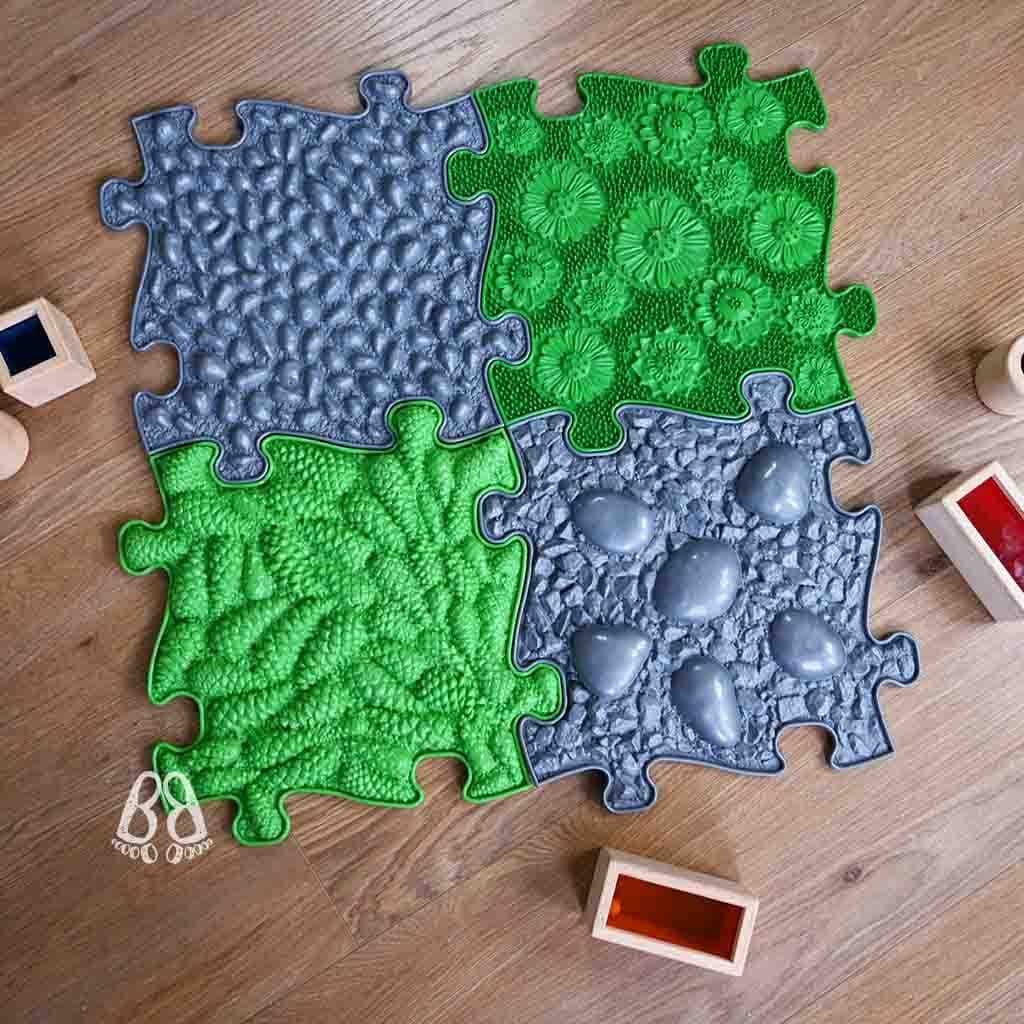 Firm Add-On 4 Misty Grassland Muffik Sensory Mat Set