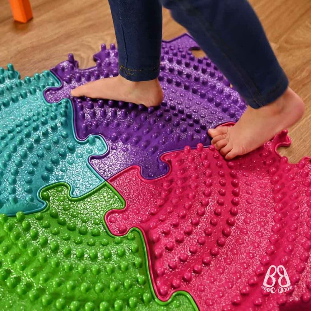 Firm Twister 4 Aurora Muffik Textured Walking Mats Set