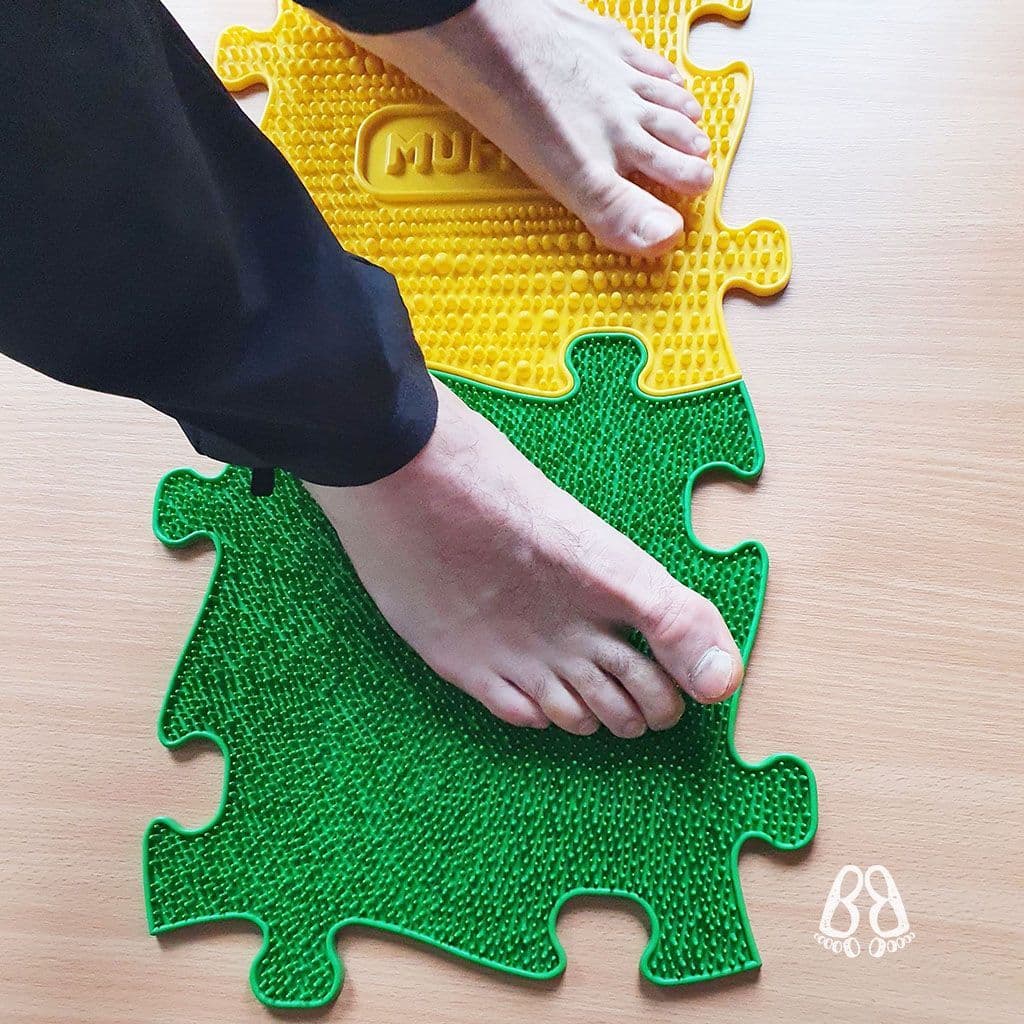 Grass Firm Green Single Sensory Mat Muffik