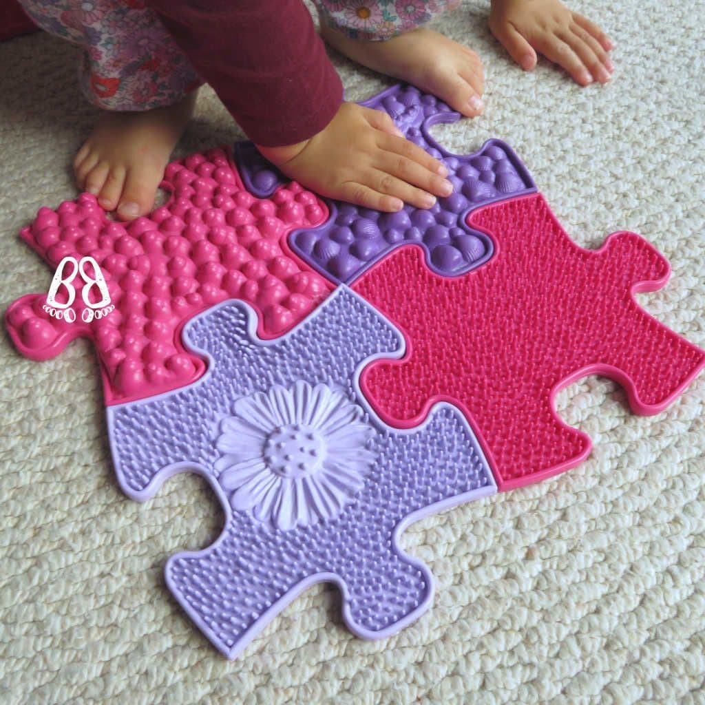 Muffik Sensory Floor Mat Set Peony Mini 4