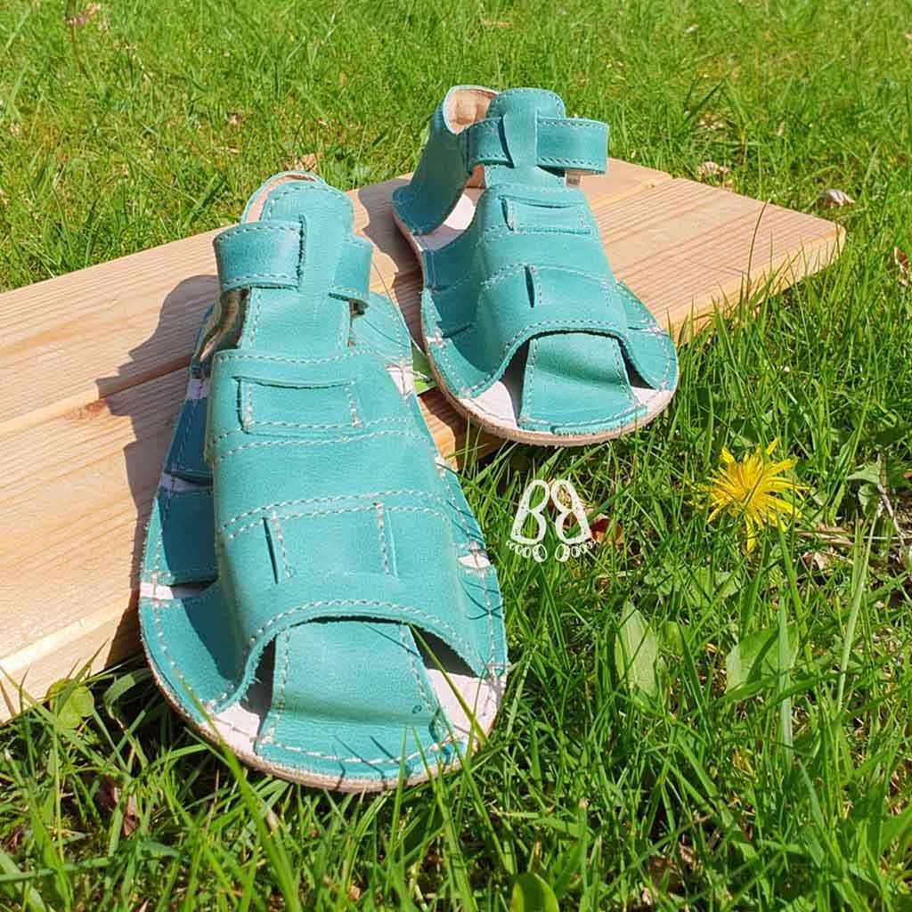 OK Bare Palm Barefoot Sandals - Green