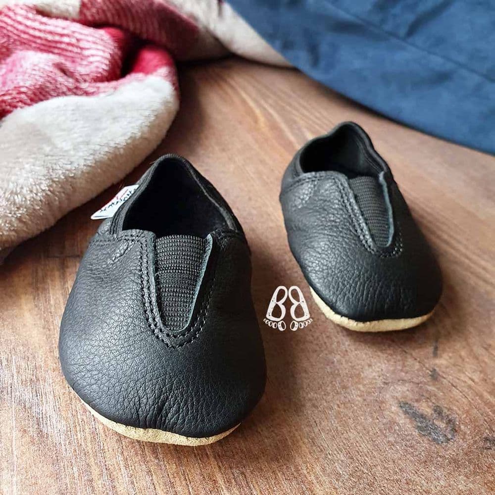 Omaking Hip Hop Soft-sole Slippers Dance Shoes Black