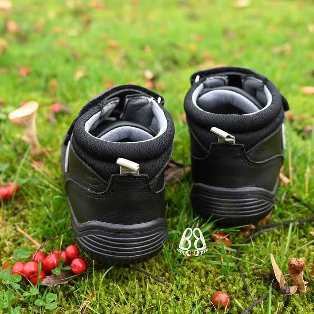 Protetika Barefoot Tendo Leather School Shoes - Black