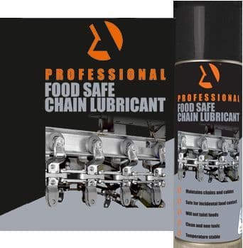 Chain Lube Aerosol Clear Polymer