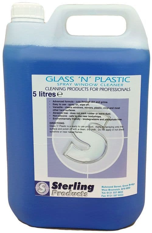 Glass & Plastic Cleaner