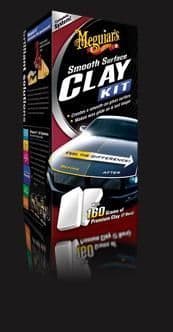 Meguiars Clay Kit Quick Detailer 2x Clay Bar M/F C