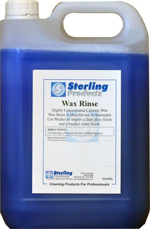 Wax Rinse Contract Pro Blue