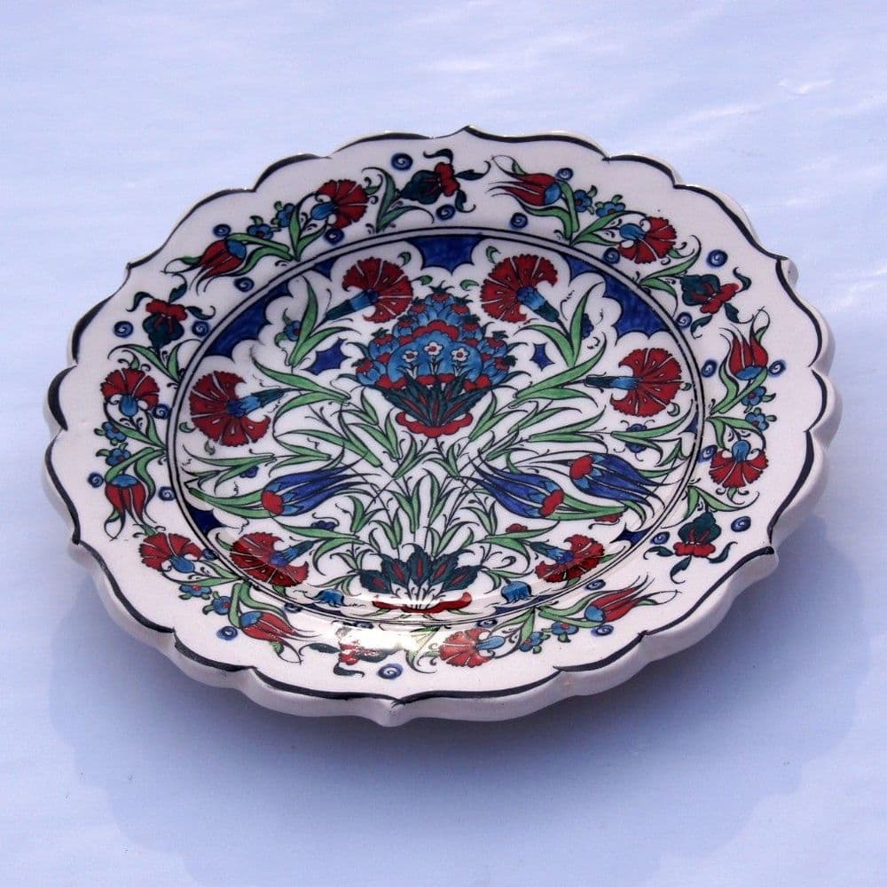 Red Blue and Green Colourful Turkish Plate