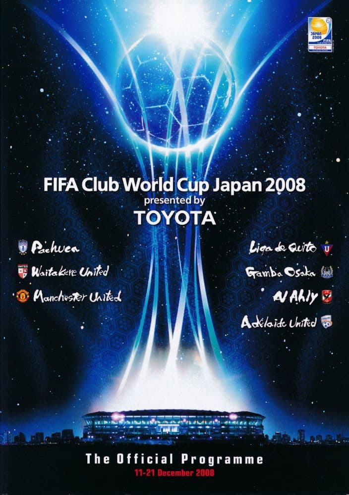 2008 FIFA Club World Cup Official Tournament Brochure - includes ...