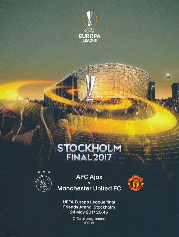 2017 UEFA Europa League Final Manchester United v Ajax - official match ...