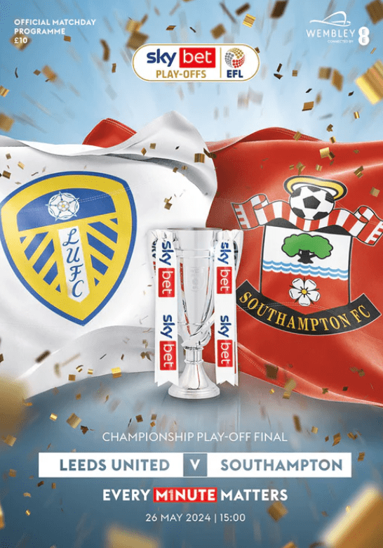 2024 Championship Play Off Final Leeds United v Southampton - official ...