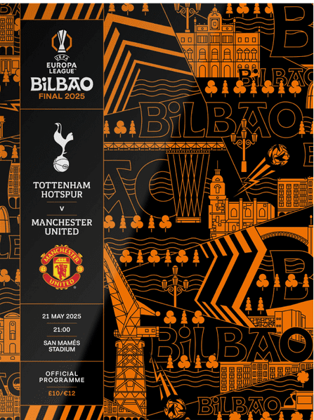 2025 UEFA Europa League Final Tottenham v Manchester United - official ...