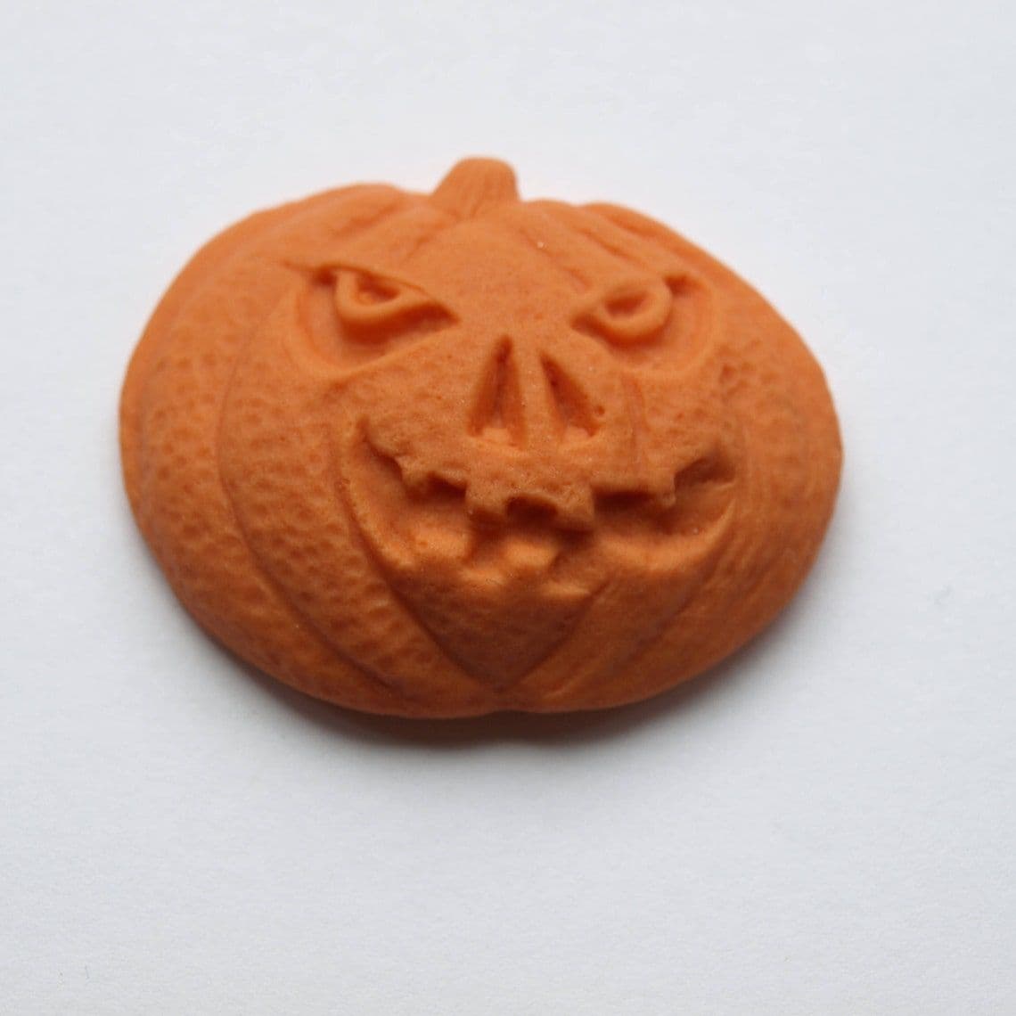 6x Halloween Ghost Pumpkin Fondant Cupcake Cake Edible Toppers Spooky ...