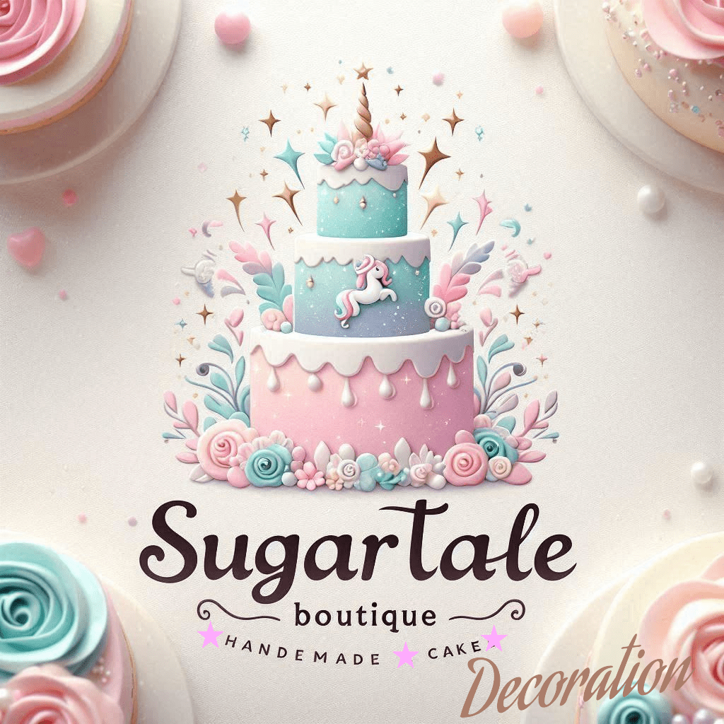 Handmade Edible Sugar Fondant - Cake & Cupcake Toppers.