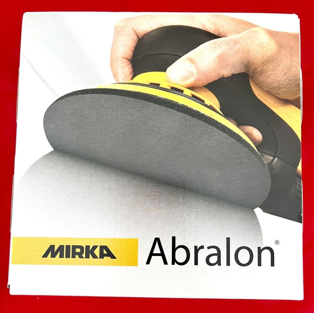 Mirka Abralon Sanding pads 150mm P600 1000 2000 3000 4000