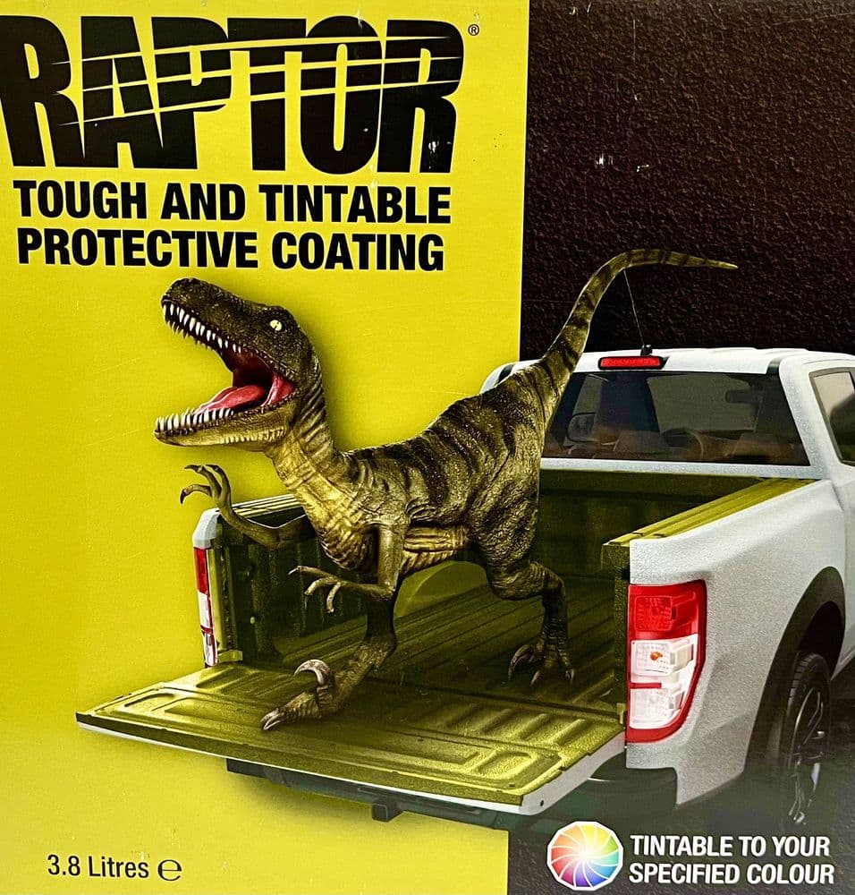Upol Tintable Raptor 3 8L kit Protective coating Includes Spraygun