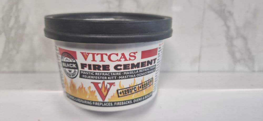 fire cement 500g black