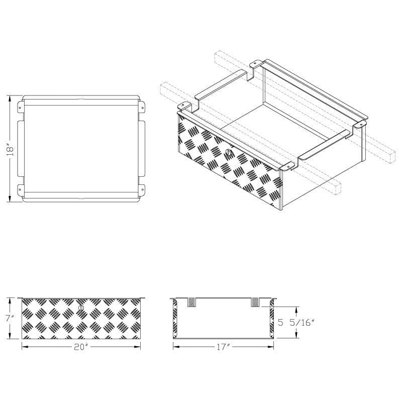 Mag Jockey Box 18 Inches Deep MAG-J 18