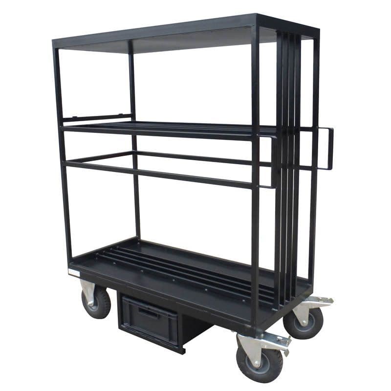 Mini Flag Cart with 1 Euro Crate up to 28 Flags