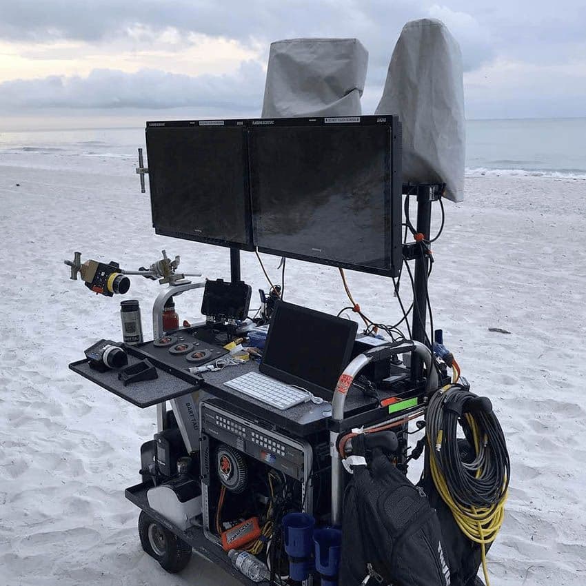 Whaley Rail Monitor Mounting Frame - Backstage Magliner Jr - Single Rail