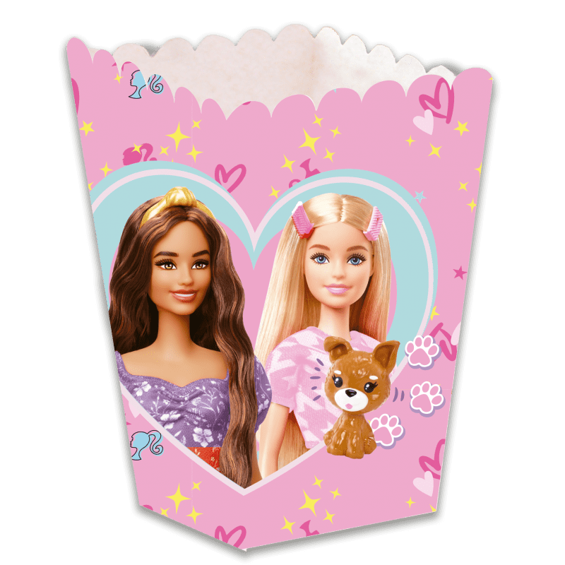 Barbie Party Popcorn Party Boxes