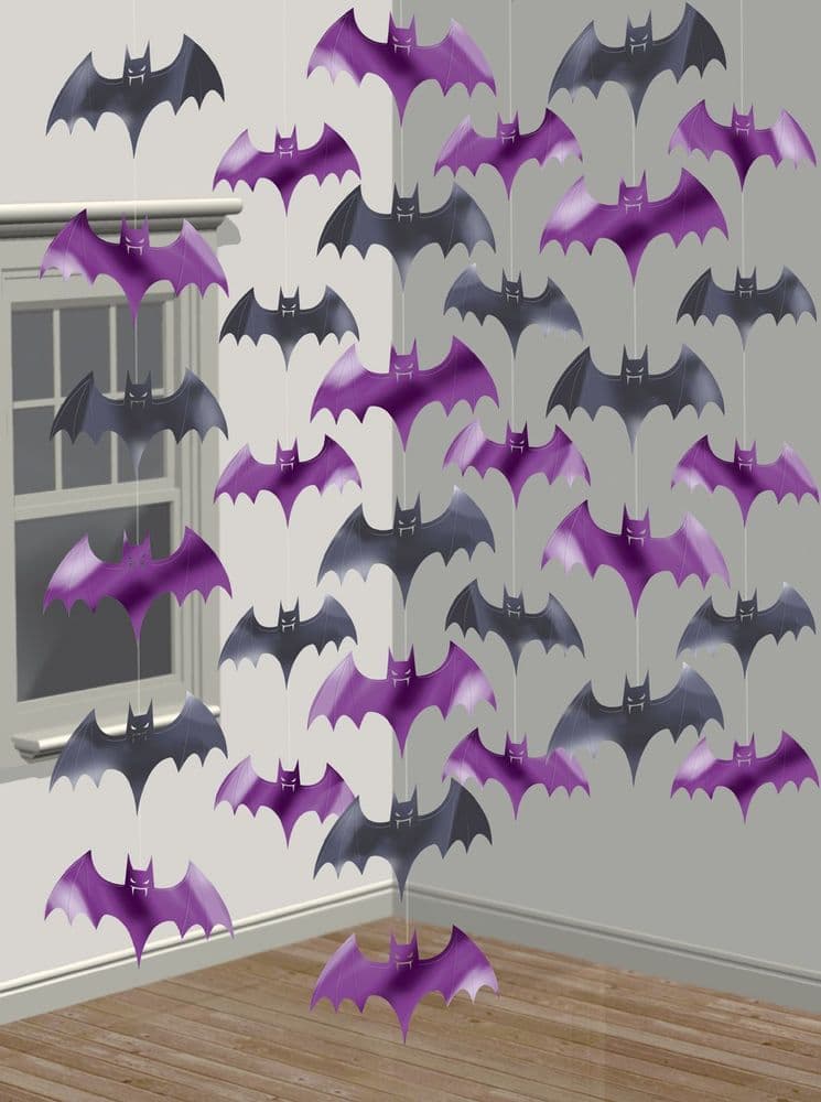 Bat String Decorations 2 1m