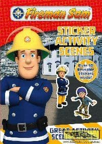 Fireman Sam Sticker Activity Scene Book