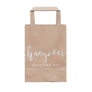 Kraft Hangover Recovery Kit Bags