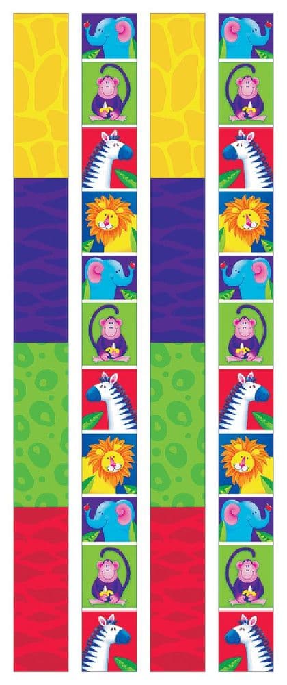 Large Jungle sticker sheet