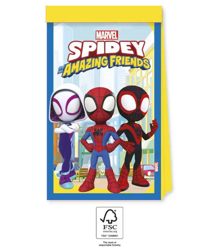 Marvel s Spidey Paper Party Bags
