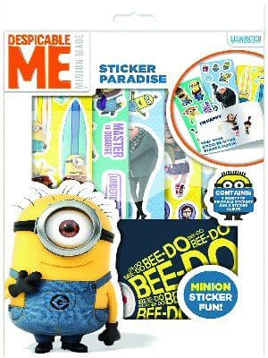 Minions Despicable Me Sticker Paradise