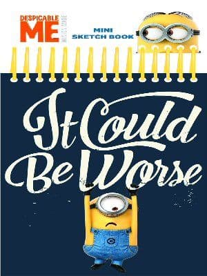 Minions Mini Sketch Book Set