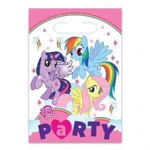 My Little Pony Plastic Party Loot Bags