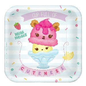 Num Noms Party Cake Plates