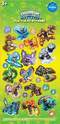 Skylanders Swapforce Sticker Sheet