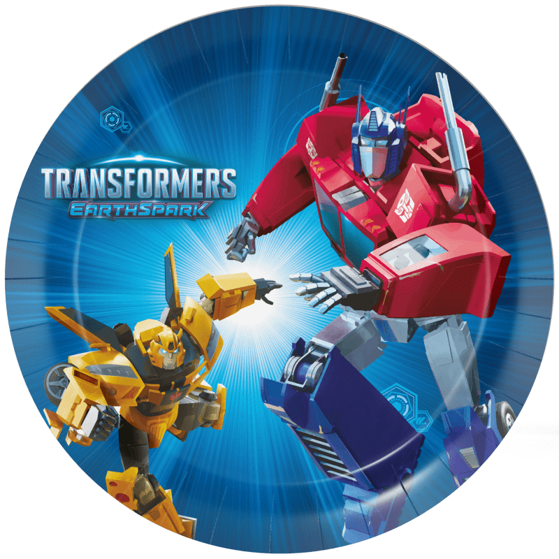 Transformers Party 23cm Paper Plates