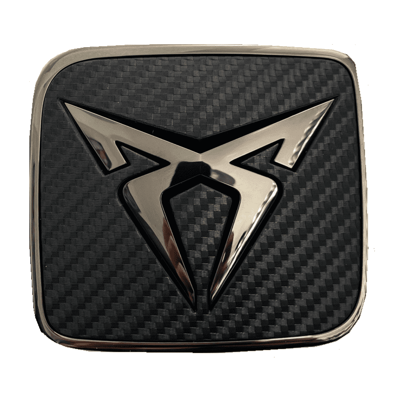 CUPRA Formentor Rear Cupra Logo Badge Black & Dark Chrome
