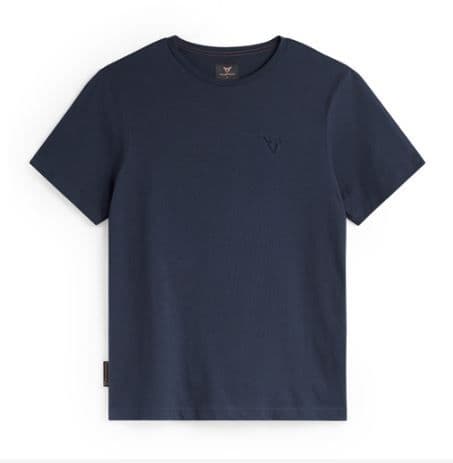 Cupra Mens Moonslate Blue Embossed Tshirt Large