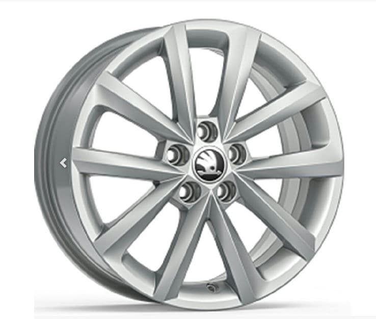Fabia III Vigo Silver 16" Alloy Wheel
