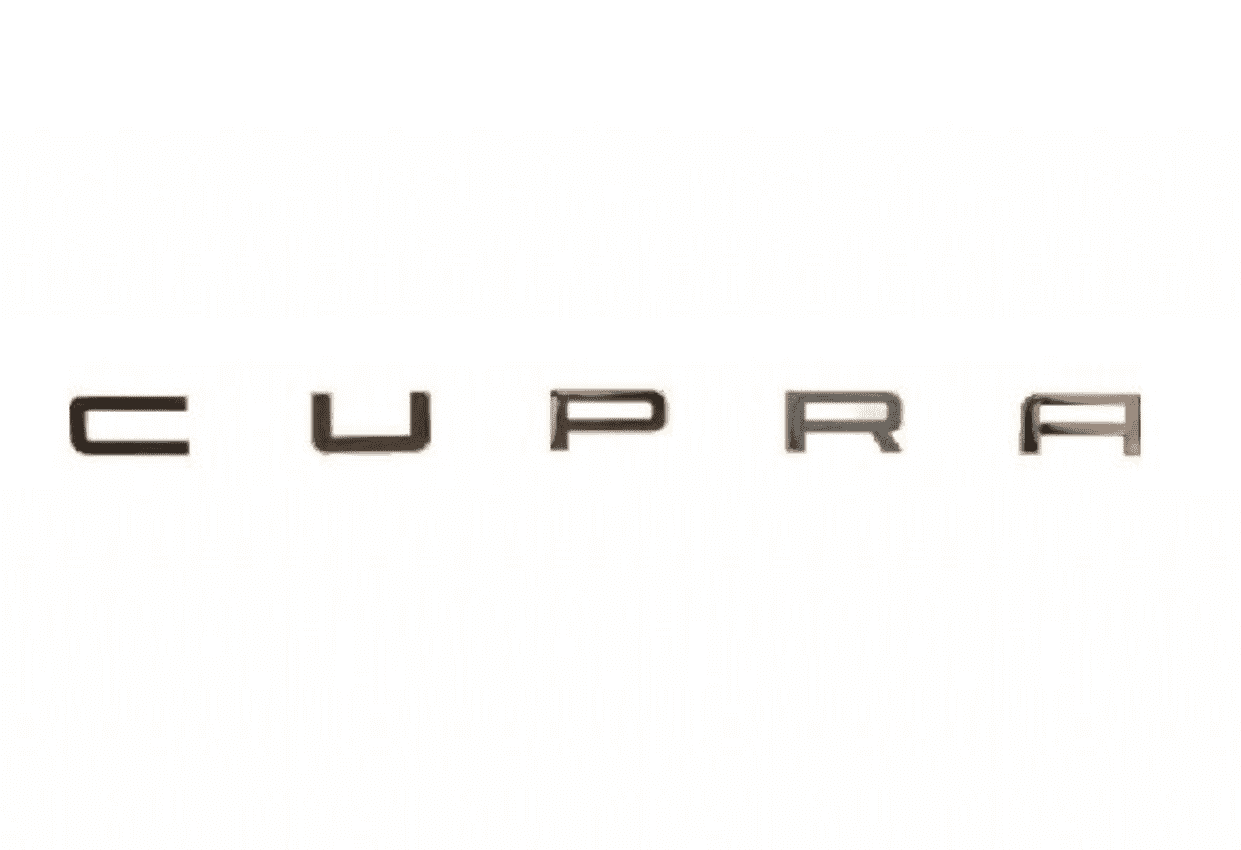 SEAT Leon Cupra White Wording Badge