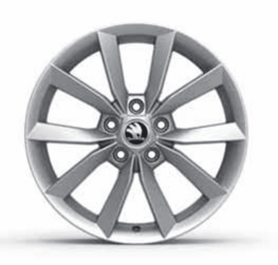 Skoda 17" Scudo Alloy Wheel