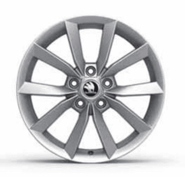 Skoda 17" Scudo Alloy Wheel