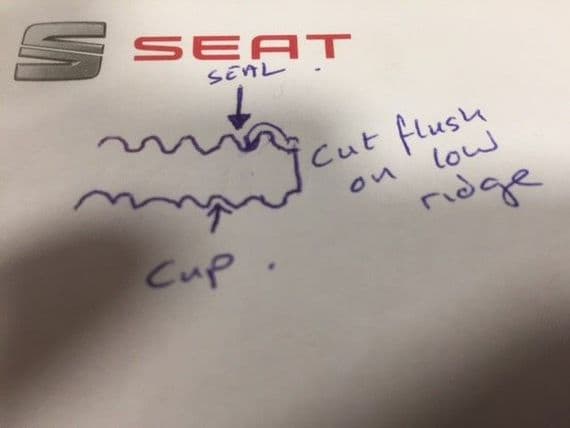 Skoda / SEAT / VW / Audi Screen Wash Pipe Repair Kit