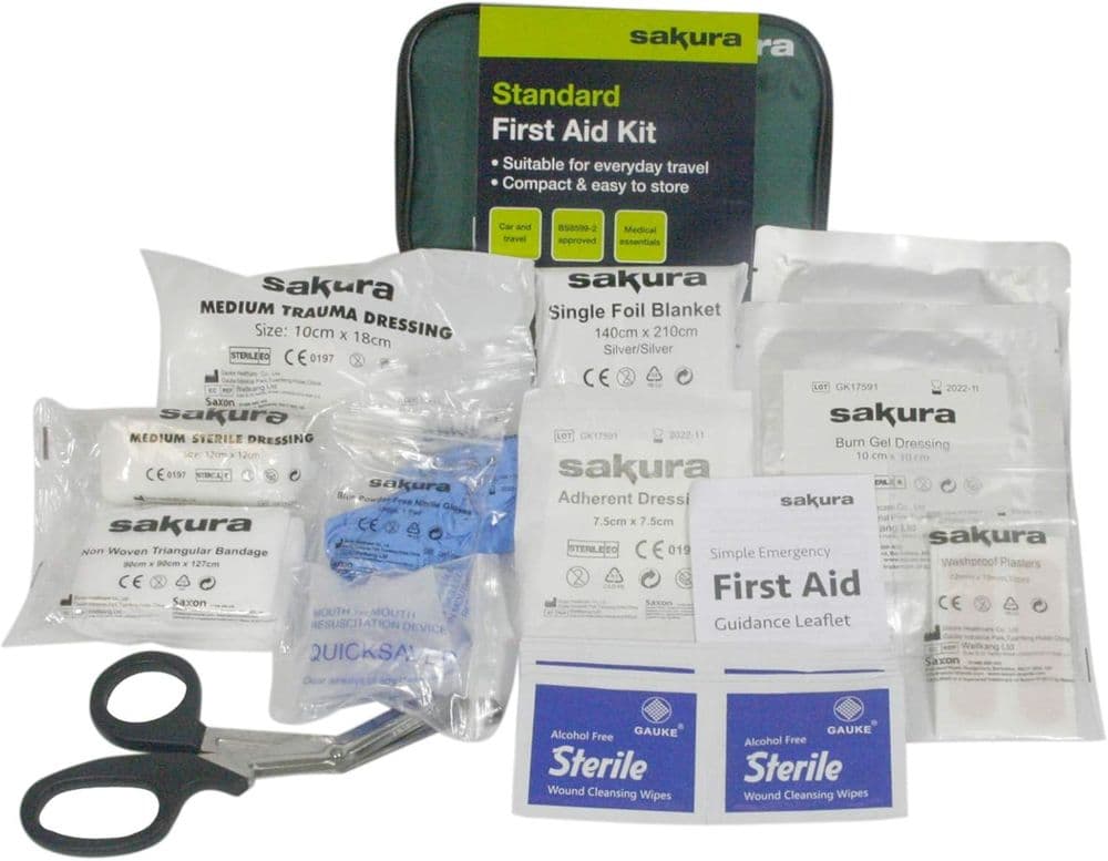Sakura Standard First Aid Kit BS8599-2